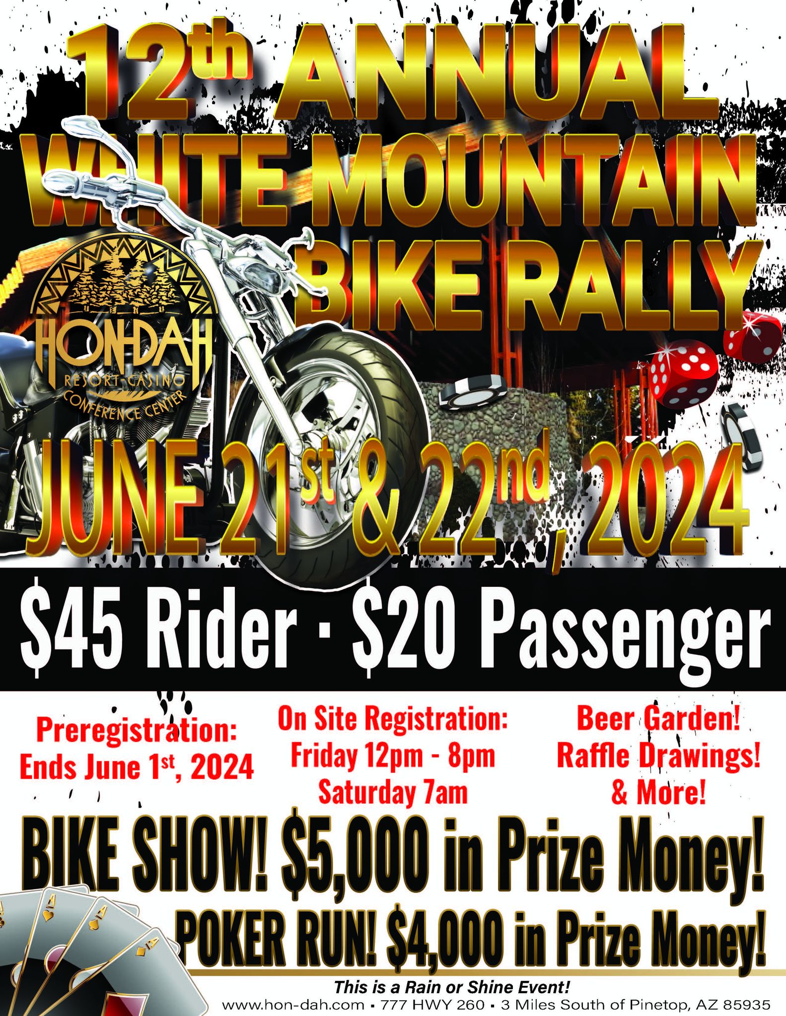 White Mountain Bike Rally 2024